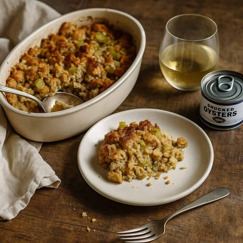 New England Oyster Stuffing - An East Coast Thanksgiving Must