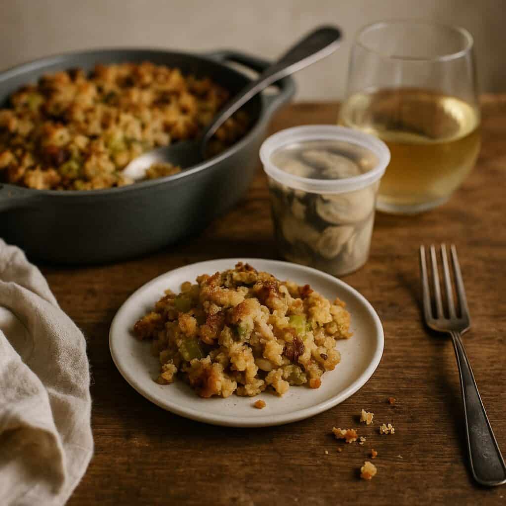 New England Oyster Stuffing - An East Coast Thanksgiving Must
